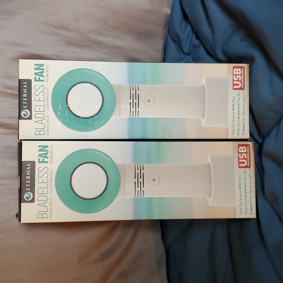 Eternal | Other | Eternal Bladeless Handheld Fan You Get 2 | Poshmark